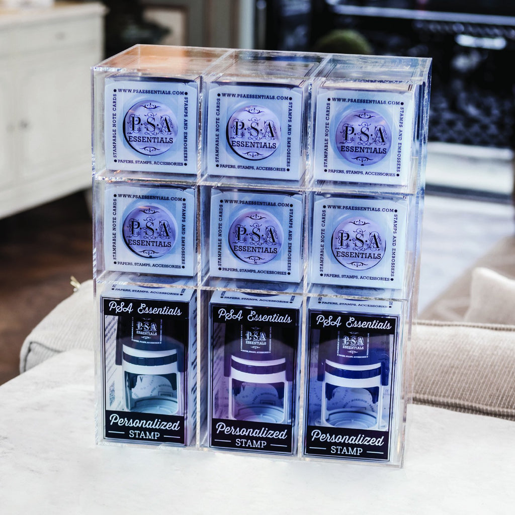 Personalized Stamp Gift Boxes with Display – PSA Essentials - Wholesale